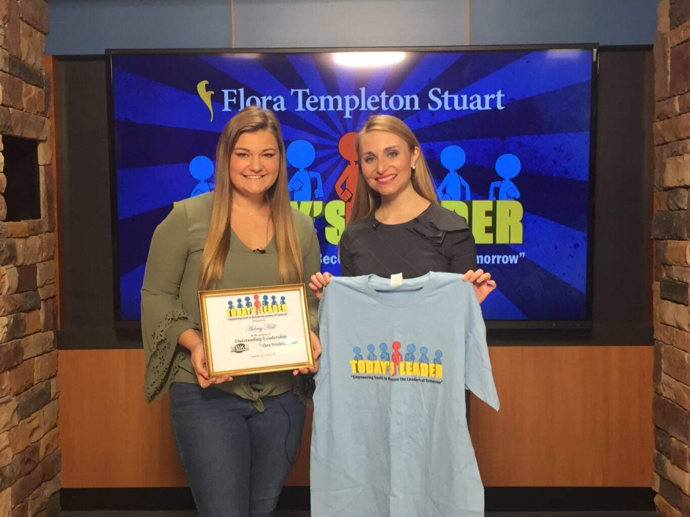 Flora and WBKO recognize Today's Leader! | Flora Stuart